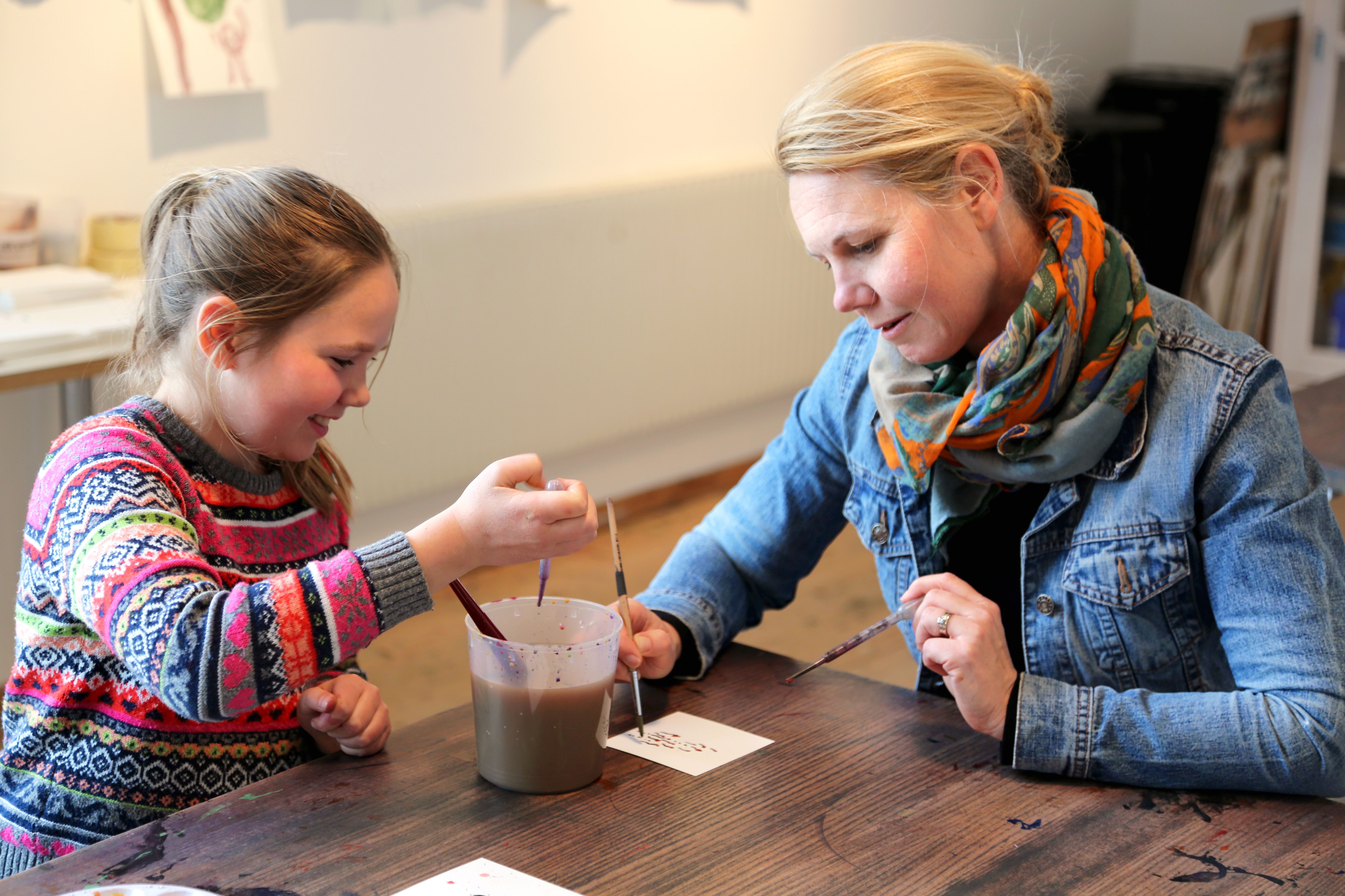 Vuxen-barnkurs 7–12 år - Nordiska Akvarellmuseet